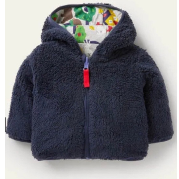Baby Boden | Jackets & Coats | Baby Boden Reversible Fleece And Thick ...